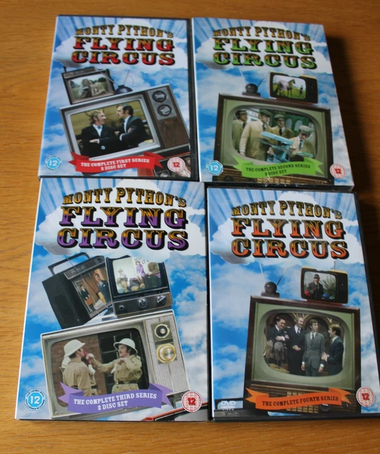 MONTY PYTHON'S FLYING Circus - Series 1 To 4 Dvd £10.00 - PicClick UK