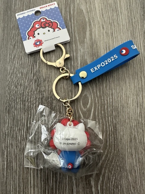 OSAKA WORLD EXPO 2025 - Myaku Myaku Hello Kitty Keychain - Sanrio Japan ...