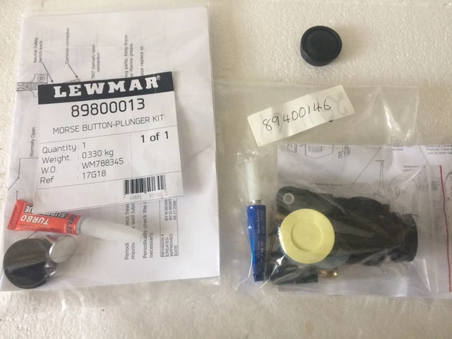 LEWMAR WHITLOCK ENGINE Throttle & Gear Control Handle various spare ...