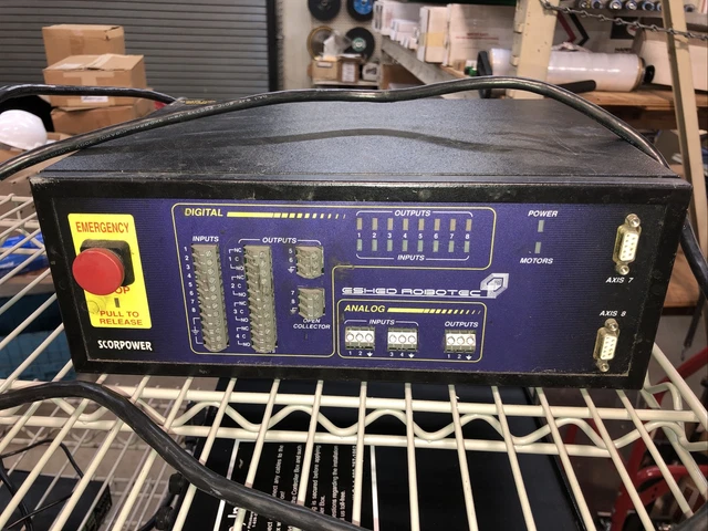 ESHED SCORPOWER SCORBOT ER 4-teiliger Roboter-Roboter-Controller EUR 1. ...