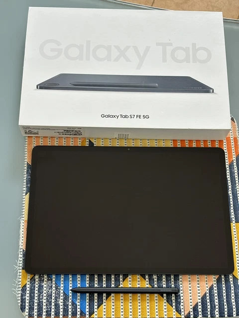 SAMSUNG GALAXY TAB S7 FE 5G SM-T736B 64GB (S Pen inclusa) 12,4" - COME ...