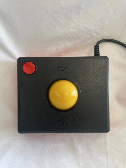 WICO COMMAND CONTROL Trackball Controller Atari 2600/7800/Commodore 64 ...