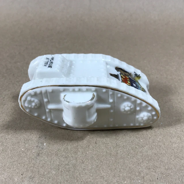 WILLOW ART CHINA Longton Model of British Tank Penarth WWI £26.72 ...
