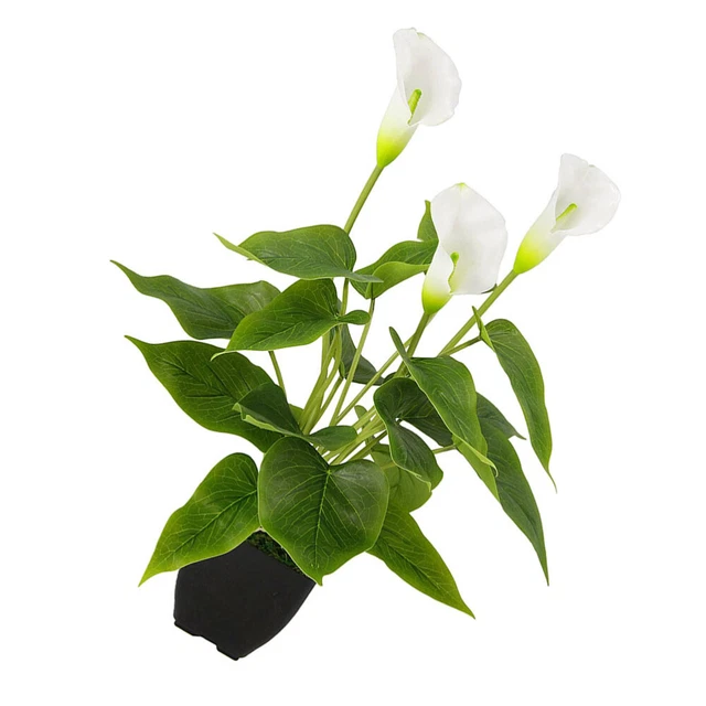 PIANTA IN VASO inserto scrivania Decoraciones Para Sala Casa EUR 18,34 ...