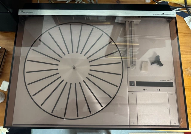 BANG OLUFSEN BEOGRAM 4000 Turntable - Stunning With MMC 20EN - Fully ...
