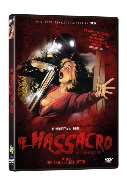 IL MASSACRO - The nail gun massacre (DVD) Rocky Patterson Ron Queen ...
