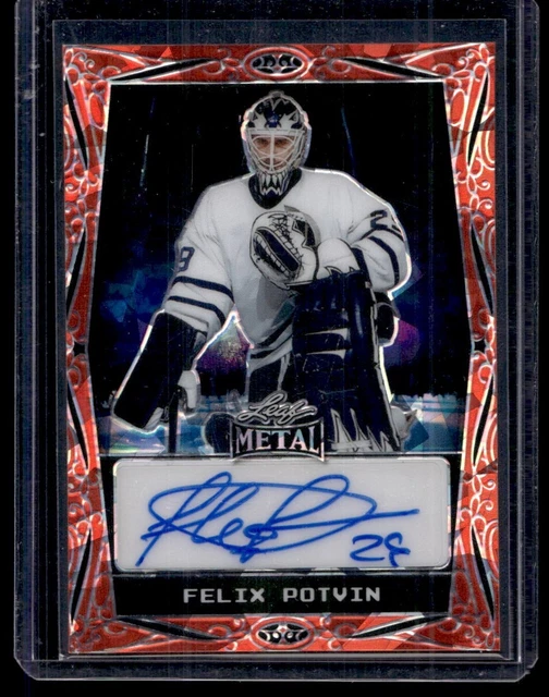2024-25 LEAF METAL Autograph Felix Potvin (SimThe) EUR 11,81 - PicClick IT