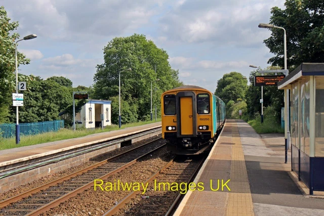 RAILWAY PHOTO CLASS 150 DMU ATW Class 150 150250 Caergwrle 3 c2014 EUR ...