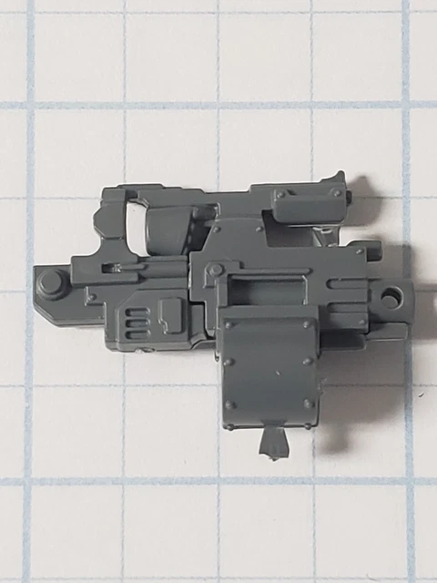 WARHAMMER 30K SPACE Marine Bits Mark IV 4 Tactical Squad Heavy Bolter ...