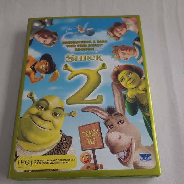SHREK 2 DVD Special Edition Enchanting 2 Disc Far Far Away Edition PG £ ...