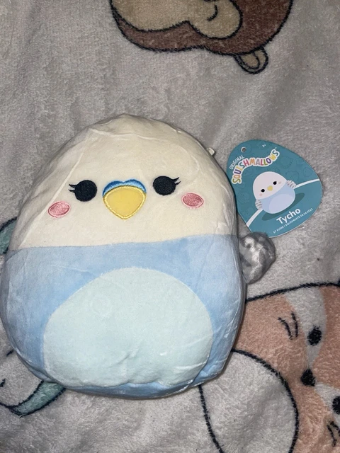 SQUISHMALLOW TYCHO THE Parakeet 7.5” With Tag £9.99 - PicClick UK