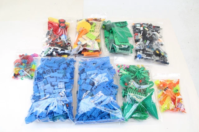 LEGO ACCESSORIES LARGE Joblot Of Spares And Parts Bundle Trees Blocks 1 ...