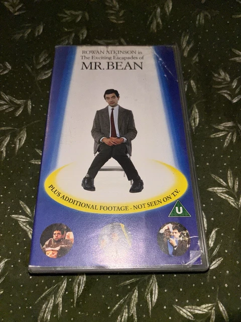 Rowan Atkinson The Exciting Escapades Of Mr Bean U 1991 Vhs Video Rare