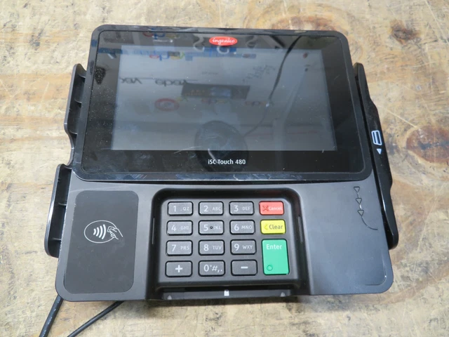 5 X GENUINE Ingenico iSC TOUCH 480 Intertek ISC480 Credit Card Payment ...