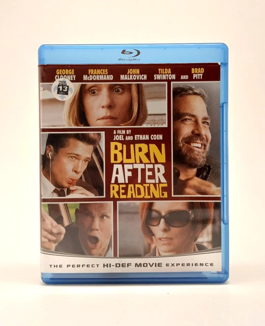 BURN AFTER READING (Blu-ray, 2008) Coen Brothers English/French $3.99 ...