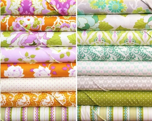 RARE OOP - Lottie Da - 32 fat quarters By Heather Bailey Cotton ...