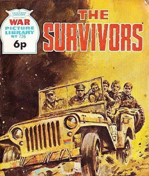 A FLEETWAY WAR Picture Library Pocket Comic Book Magazine #736 ...