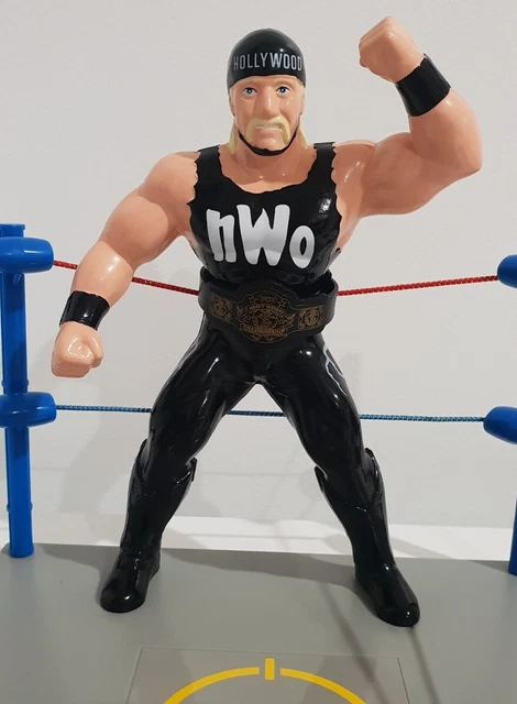 WCW HOLLYWOOD HULK Hogan Wrestling figure OSFTM Toymakers Mint WWE NWO ... WCW HOLLYWOOD HULK Hogan Wrestling figure OSFTM Toymakers Mint WWE NWO ...