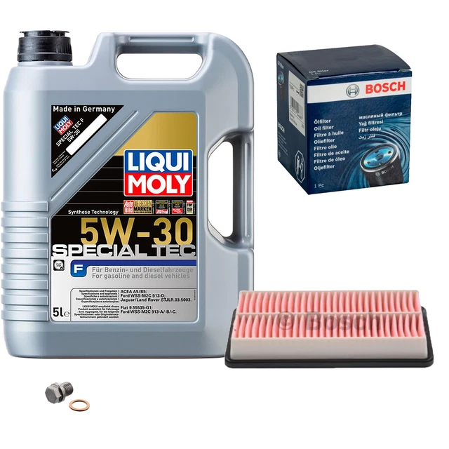 BOSCH INSPECTION SET 5 LIQUI MOLY Spécial Tec F 5W-30 pour Mazda EUR 105,40 - PicClick FR