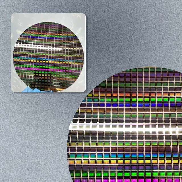 8-INCH SMIC WAFER CMOS Silicon Wafer Semiconductor Lithography Chip yX ...