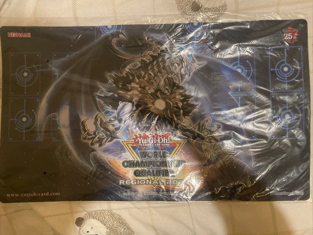 YU-GI-OH PLAYMAT WCQ Regional 2024 Dark Hole Dragon AGOV Mat Sealed ...