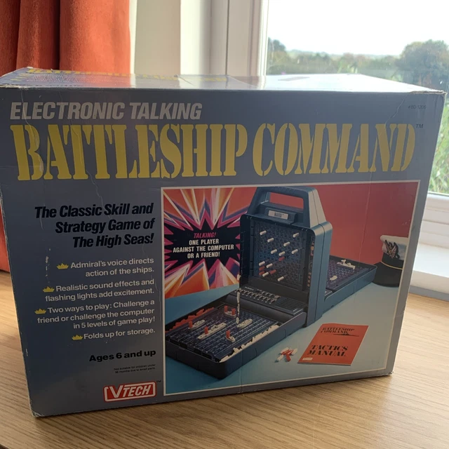 VINTAGE VTECH BATTLESHIP Command Electronic Talking Game £40.00 ...