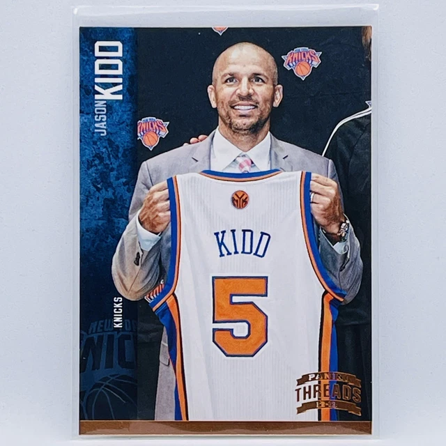 JASON KIDD | HOF NBA Champion | NEW YORK KNICKS | 2012-13 FILS PANINI ...