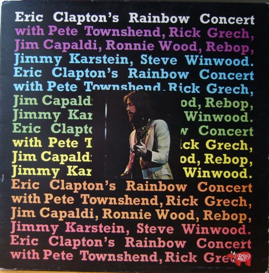 ERIC CLAPTON - Eric Clapton's Rainbow Concert (LP, Album, RE) EUR 27,47 ...