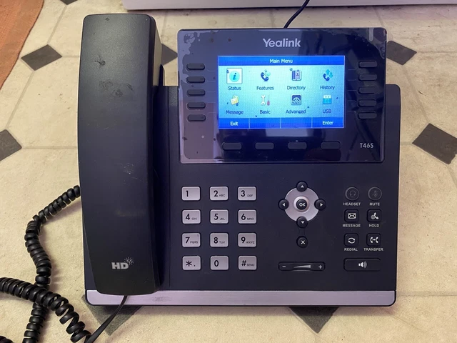 YEALINK SIP-T46S IP Phone. £40.00 - PicClick UK