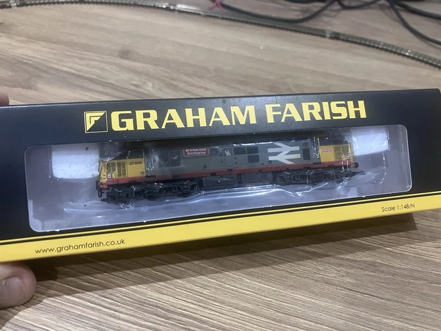 GRAHAM FARISH N Gauge Class 37 £141.12 - PicClick UK