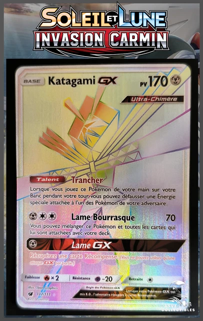 CARTE POKÉMON KATAGAMI GX 117/111 Rainbow SL4 Soleil Lune Invasion Carmin FR EUR 22,99 - PicClick FR