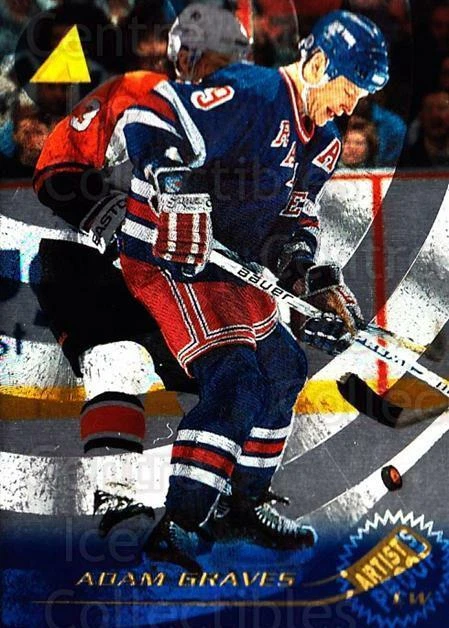 1995-96 PINNACLE ARTISTS Proofs #45 Adam Graves $5.00 - PicClick CA