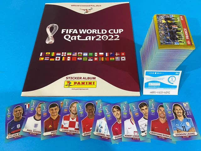 PANINI WORLD CUP Qatar 2022 Album + Complete Set of All 670 Figures £ ...