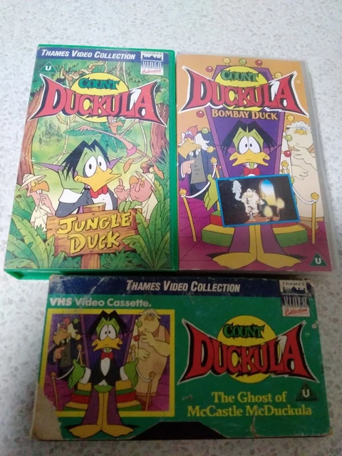 COUNT DUCKULA X3 Thames Video Collection VHS Video Tape £15.00 ...