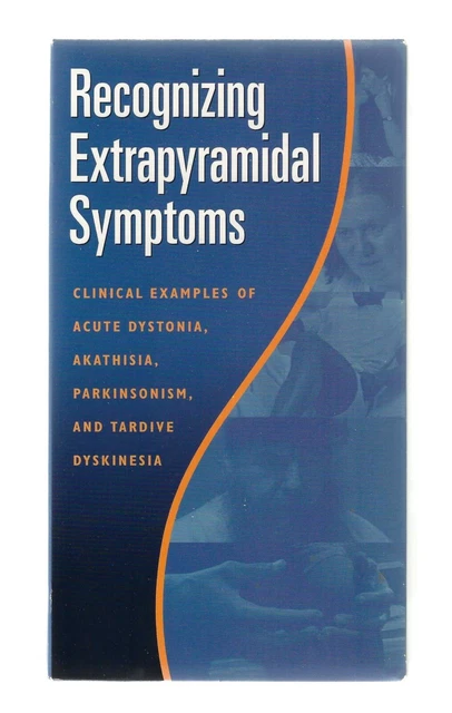 RECOGNIZING EXTRAPYRAMIDAL SYMPTOMS VHS Video Tape 2001, Dr Joseph ...