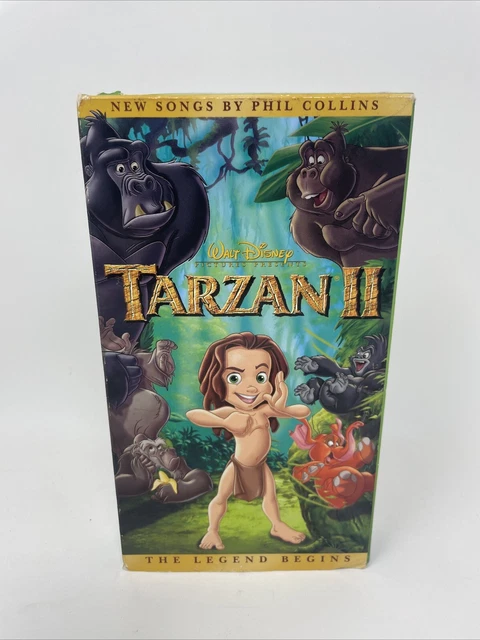 TARZAN II / 2 (VHS, 2005) [Disney Slipsleeve] RARE Late Release VHS ...