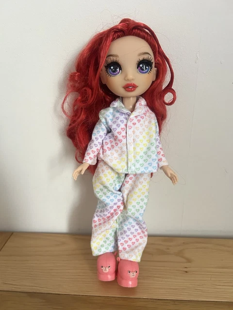 RAINBOW HIGH RUBY Anderson Swim & Style Doll + Sleepover Pyjamas ...