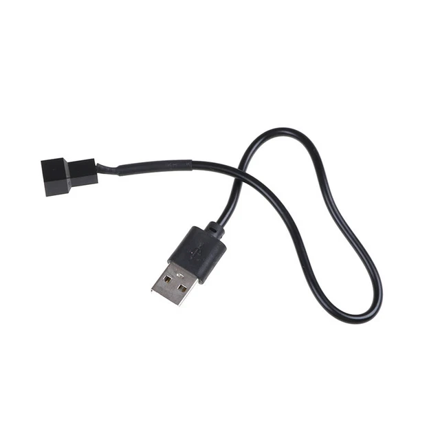 USB 2.0 A Male To 3-Pin/4-Pin Connector Adapter Cable For 5V Computer ...