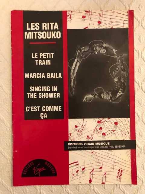 LES RITA MITSOUKO livret partitions musicales officielles 4 TITRES ...