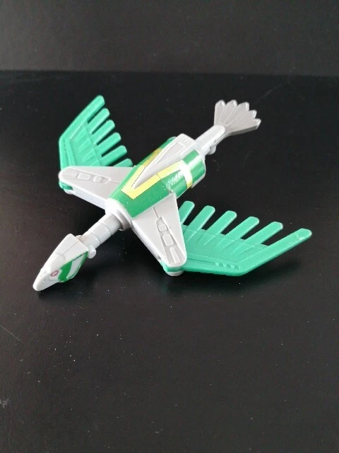 POWER RANGERS LOST Galaxy Deluxe Megazord GREEN CONDOR Zord Figure ...