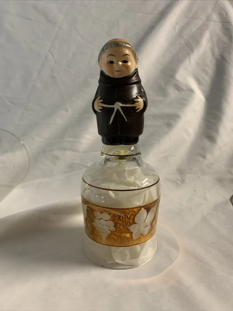 VINTAGE GOEBEL HUMMEL Friar Glass Bell Gold Grapes $41.08 - PicClick CA