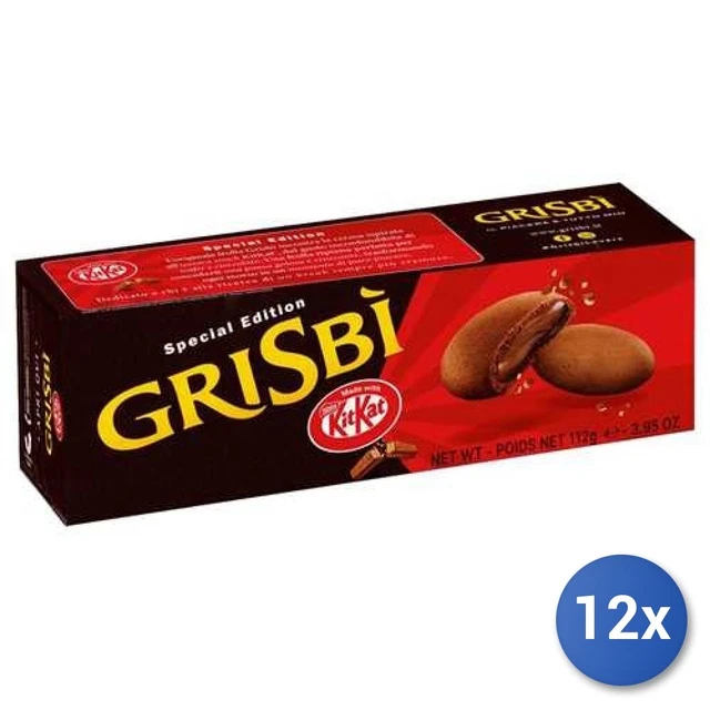 12X MULTIPACK GRISBÌ Biscotti Classic Kit Kat Gr 112 EUR 10,69 ...