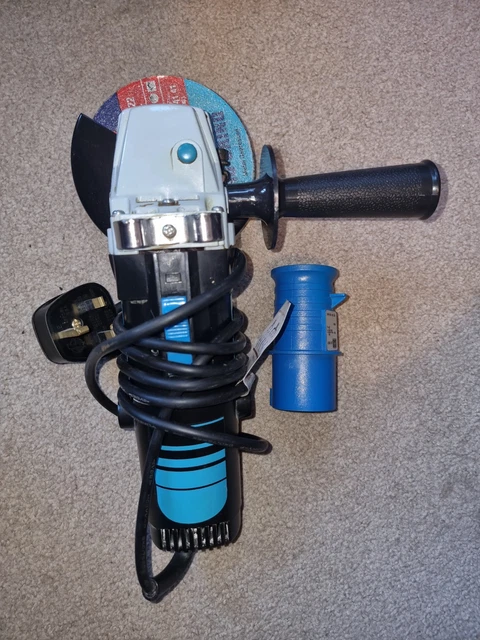 NUTOOL ANGLE GRINDER NPT115-3 600W 230v 50Hz, 115mm.VGC.Working Well. £ ...