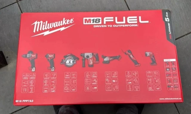 MILWAUKEE M18 KIT, combi, impact, grinder,sds,circular saw,multi tool £ ...