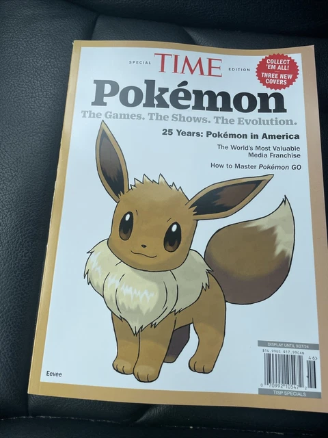 POKÉMON TIME MAGAZINE Special 2024 Edition : 25 Years in America ...