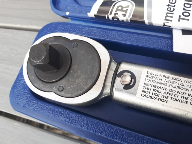 DRAPER TORQUE WRENCH MODEL 3001A - 30 to 210Nm / 1/2 Inch Drive £41.65 ...