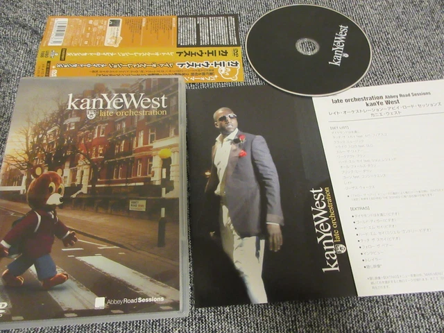 KANYE WEST / Late Orchestration ABBEY ROAD SESSIONS / JAPAN LTD DVD OBI ...