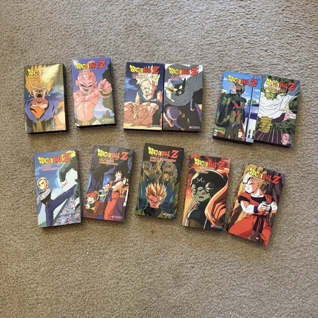 ANIME VHS DRAGON Ball Z. Mixed VHS Lot. Set Of 11 Funimation ...