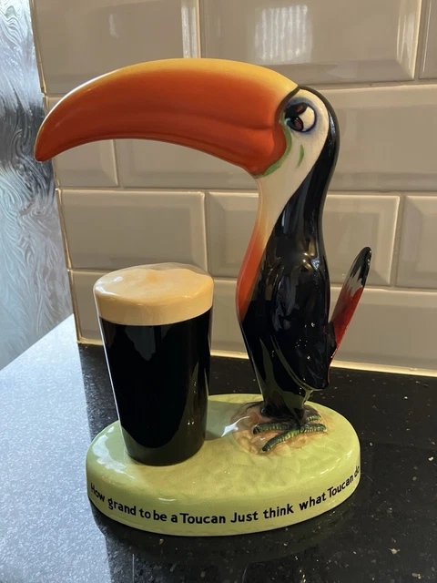 GUINNESS TOUCAN CARLTON Ware Lamp Base Carlton Ware vintage £156.68 ...