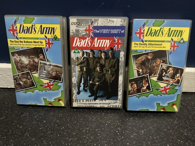 DAD'S ARMY - VHS Cassette Tapes X3 £5.00 - PicClick UK